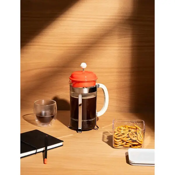 Bodum X Moma Caffettiera French Eight-Cup Stainless-Steel Coffee